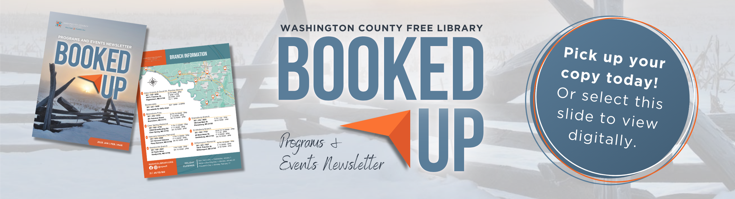 Welcome | Washington County Free Library